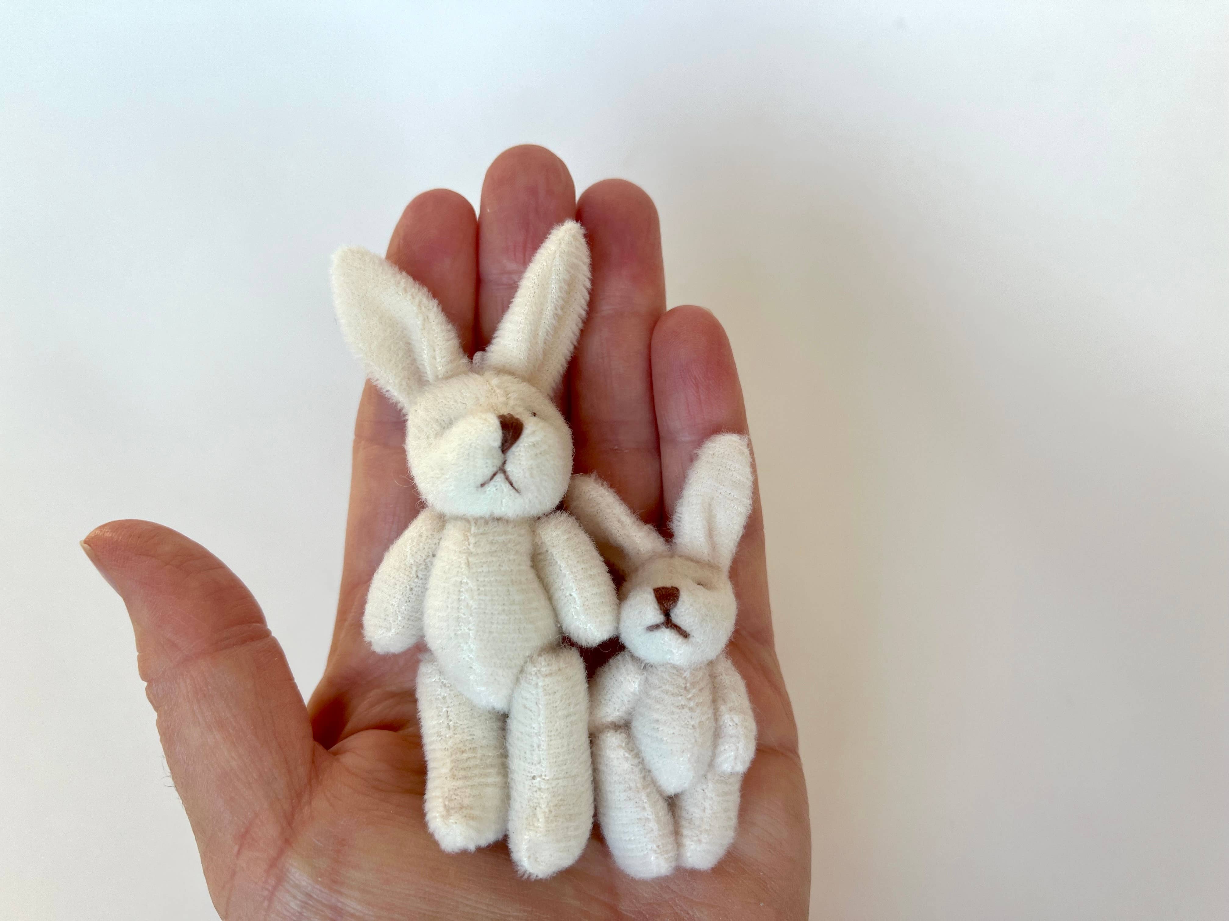 Small Stuffed Animal Plush Bunny Rabbit | Nacho Overland & Outdoor