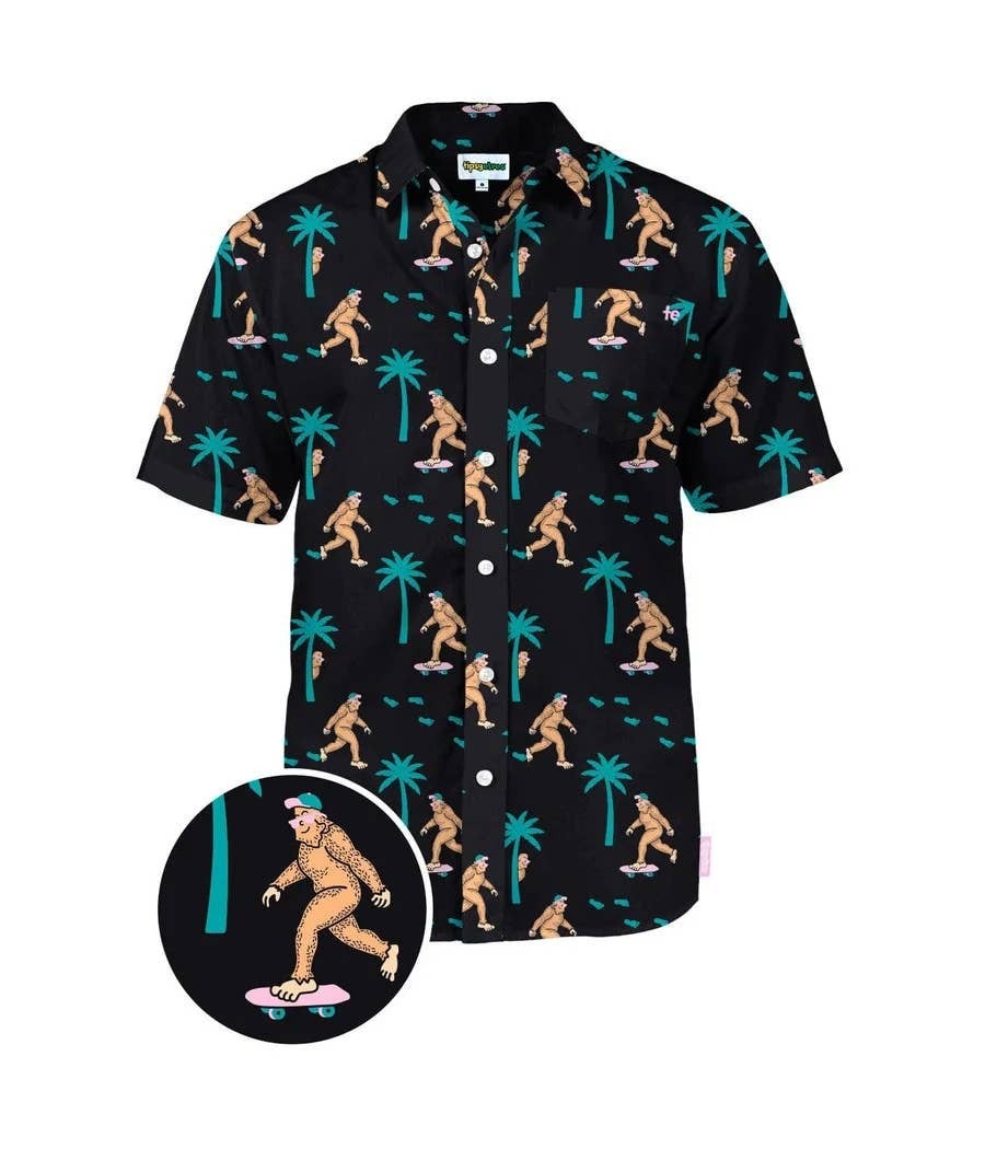 Tipsy Elves - Sasquatch Shredder Men's Hawaiian | Nacho Overland & Outdoor